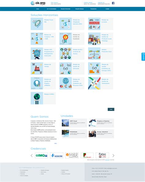 Cis Erp Sitesandcia Desenvolvimento De Sites