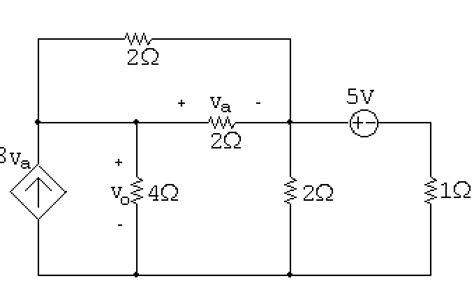 solved find vo for the circuit in fig 16
