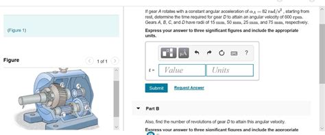 Solved If Gear A Rotates With A Constant Angular Chegg