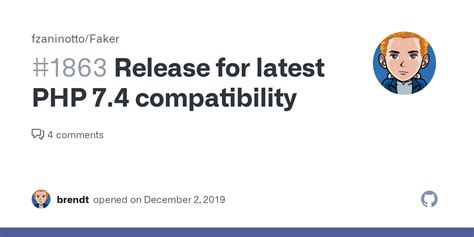 Release For Latest PHP Compatibility Issue Fzaninotto Faker GitHub