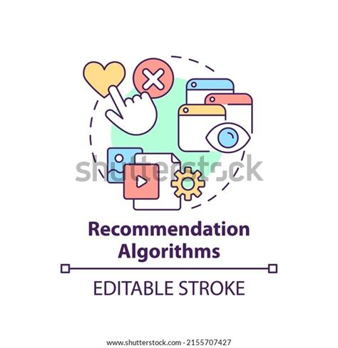 26 Ai Recommendation Line Icon Stock Vectors Images And Vector Art