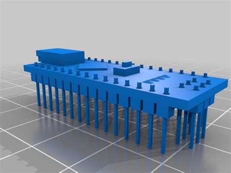 Fichier 3d Gratuit Arduino Nano Toutes Les Broches En Bas・objet Imprimable En 3d à Télécharger