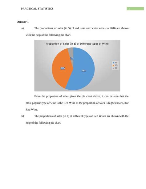 Practical Statistics Solved Assignments And Essays Desklib
