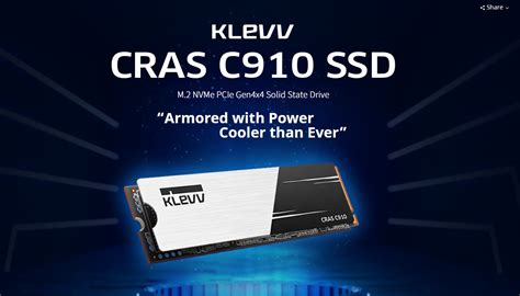 KLEVV Announces Three New M 2 NVMe SSDs In Indonesia Dunia Games