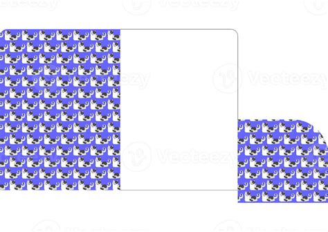 File Folder Design With Cat Pattern Themefile Folder Design With Cat