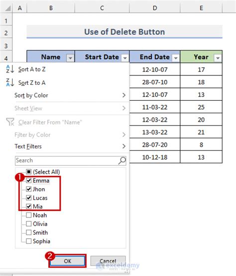 how to remove formula when filtered in excel 3 ways exceldemy