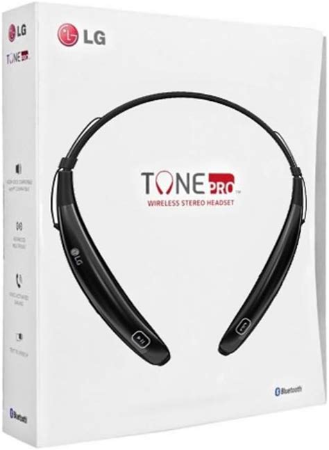 Amazon Com LG Tone Pro HBS 770 Wireless Stereo Headset Black LG Electronics