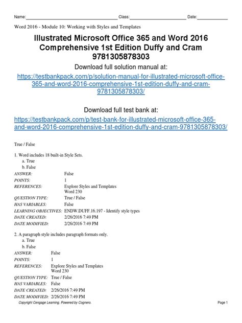 illustrated microsoft office 365 and word 2016 comprehensive 1st