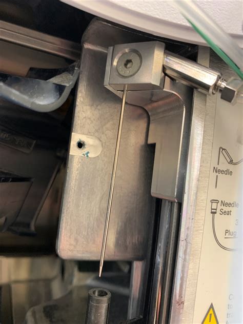 How To Manually Lower The Needle In G1329b 1260 Infinity Standard