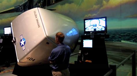 Jake Flying F80 Jet Fighter In A Full Motion Flight Simulator Youtube