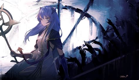 Mostima Arknights Drawn By Watori Re Danbooru