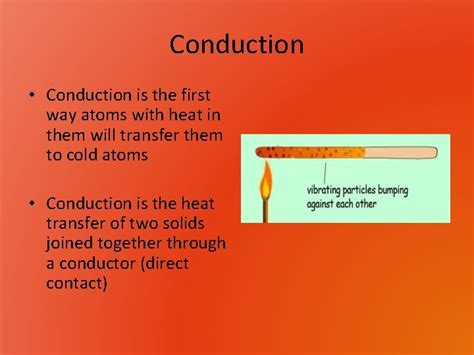 Heat Energy Transfer Conduction Convention Radiation Essential Standard