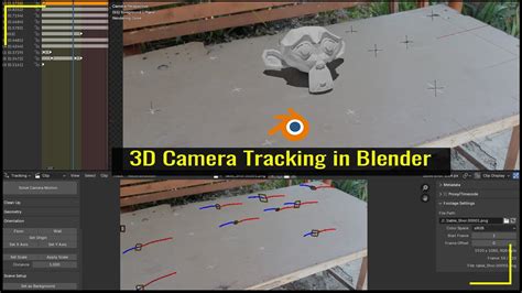 Camera Tracking In Blender Camera Tracking In Blender 42 Youtube