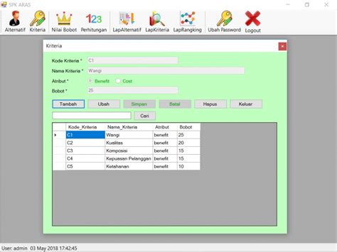 Source Code Spk Metode Aras Dengan Vbnet Tugasakhirid