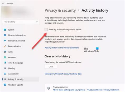 How To Disable Activity History Permanently In Windows
