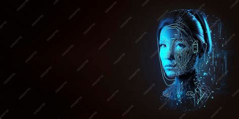Premium Photo Biometric Authentication Scanning Future Technology And