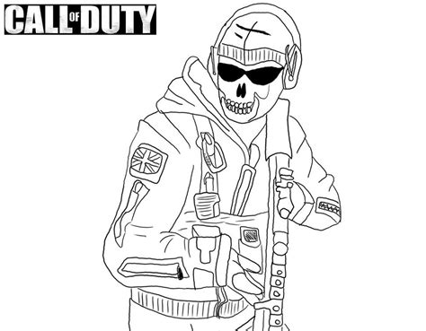Картинки call of duty раскраска