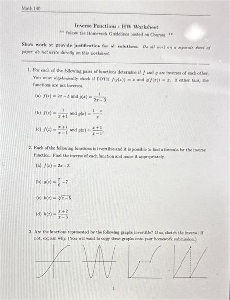 Solved Show Work Or Provide Justification For All Solutions