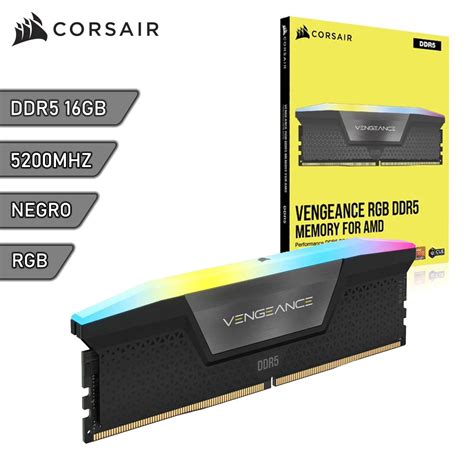Memoria Ram Ddr5 Corsair Vengeance Rgb 16gb 5200mhz Quito Ecuador