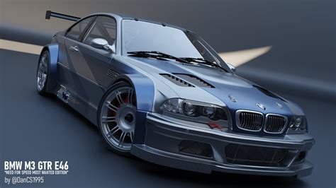 The Bmw M3 Gtr E46 Need For Speed Most Wanted Edition Behance