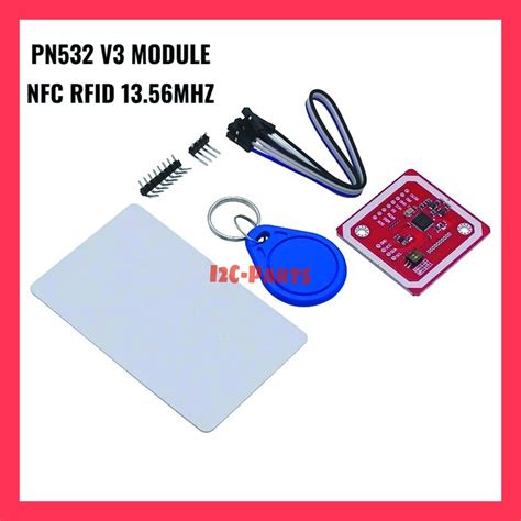 jual pn532 v3 nfc rfid 13 56mhz module nfc writer reader support i2c