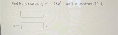 Solved Put The Equation Yx216x60 Into The Form Yx−h2k