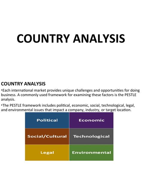 Country Analysis Pdf Protectionism Risk