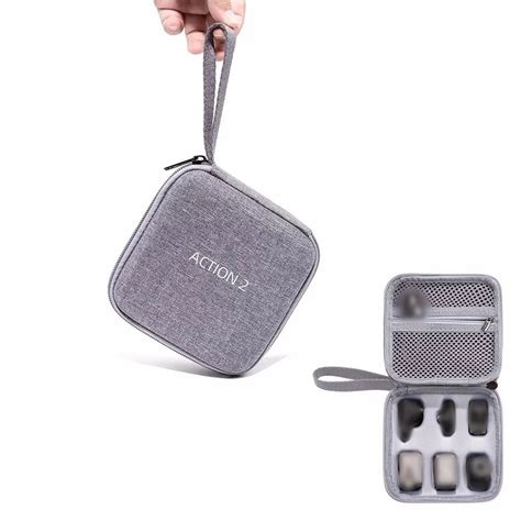 Carrying Case For Dji Action 2 Hard Shell Eva Protective Carrying Case
