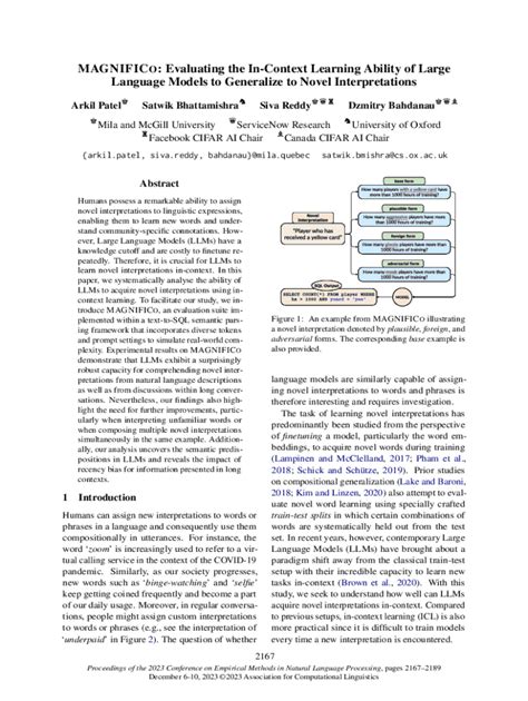 Fillable Online Magnifico Evaluating The In Context Learning Ability Of Fax Email Print