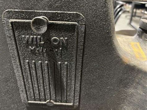 Wilson Rockwell Hardness Tester On Cart Bonnigson And Associates