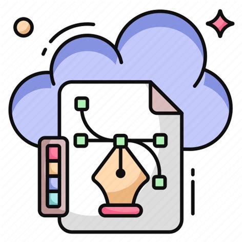 File Format Filetype File Extension Document Bezier File Icon
