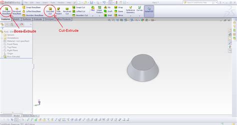 CAD For Dummies SolidWorks Extrude