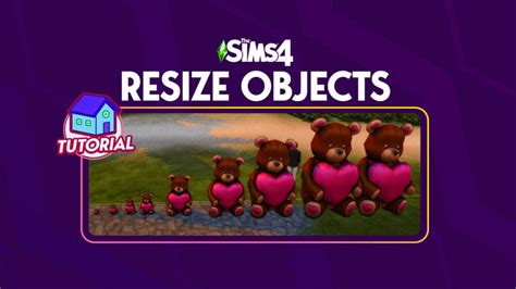 The Sims Resize Objects Tutorial For PC Consoles