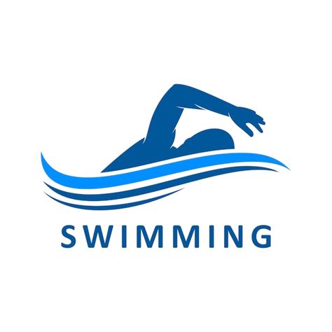 Premium Vector Swimming Vector Logo