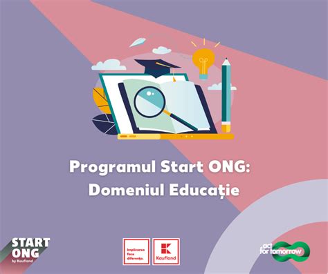 Idei de proiecte pentru domeniul Educație în Start ONG Start ONG