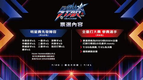 明星賽票選514開跑 中職板 Dcard