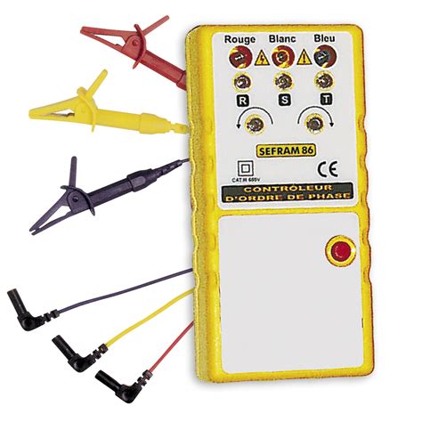 Panel Mount Phase Rotation Meter