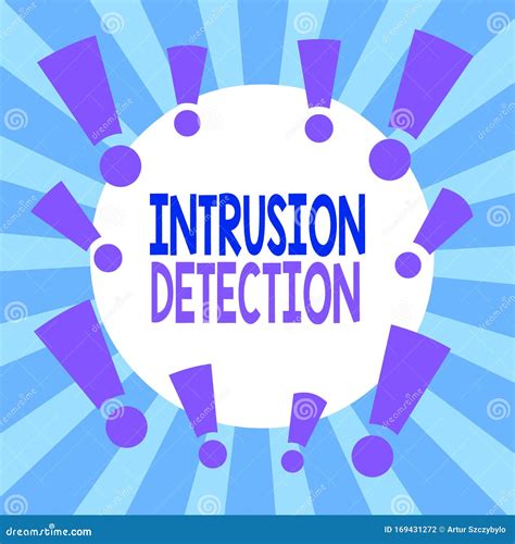 Handwriting Text Intrusion Detection Concept Meaning Monitors A Network Or Systems For