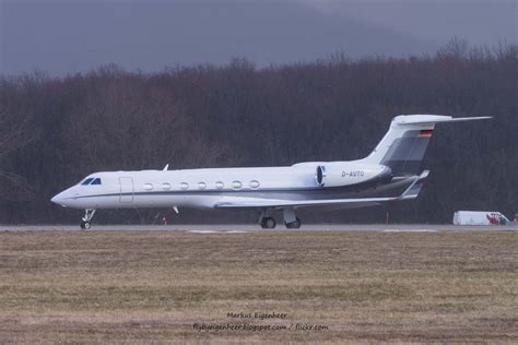 FLUGZEUGE Privatjets etc: D-AUTO Gulfstream G-V-SP (G550) GLF5 c/n 5171 ...