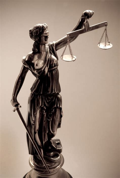 Blind Justice Statue