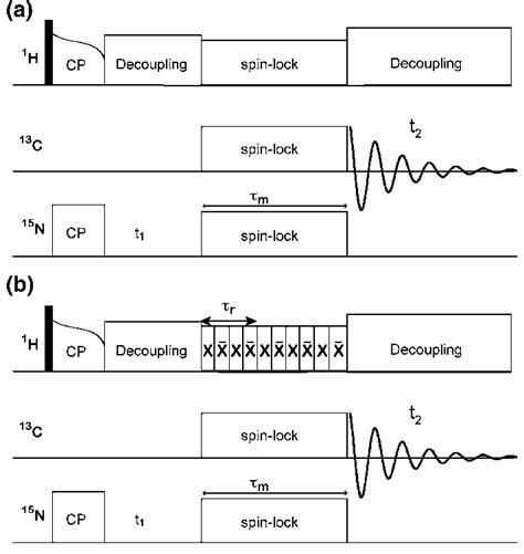 Pulse Sequence For 2d 15 Nm 13 Cs Chemical Shift Correlation