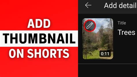 How To Add A Thumbnail To YouTube Shorts NEW Feature YouTube