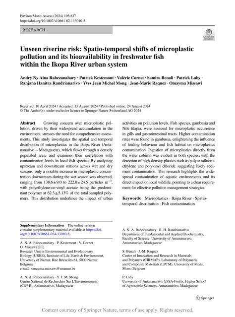 Unseen Riverine Risk Spatio Temporal Shifts Of Microplastic Pollution And Its Bioavailability