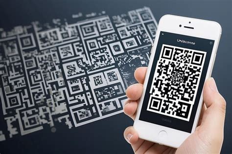 Premium Photo Interactive Business Card Qr Code Integration
