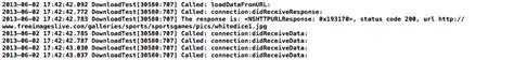 Objective C NSURLConnection Works Perfectly In IOS But Not In IOS IOS Stack Overflow