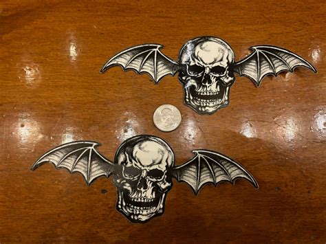 A7x Bat Logo Avenged Sevenfold Death Bat By Rkhayd Makerworld