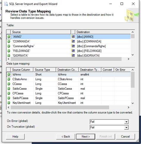 Importare Un Mdb Access In Sql Server A Dotnetworker Site Net And