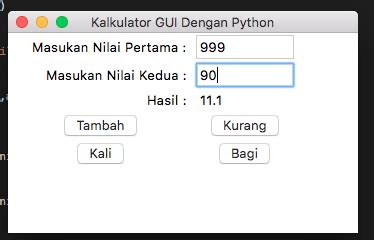 Menggunakan GUI Di Python Dengan TKinter Membuat Kalkulator Berbasis GUI Di Python Yoi