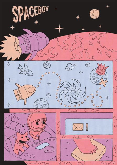 Spaceboy Comic On Behance