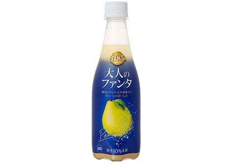 大好評「大人のファンタ」、新味は「洋梨」！ピューレ入りでリッチな果汁感♪ [えん食べ] フルーツ サイダー 洋梨